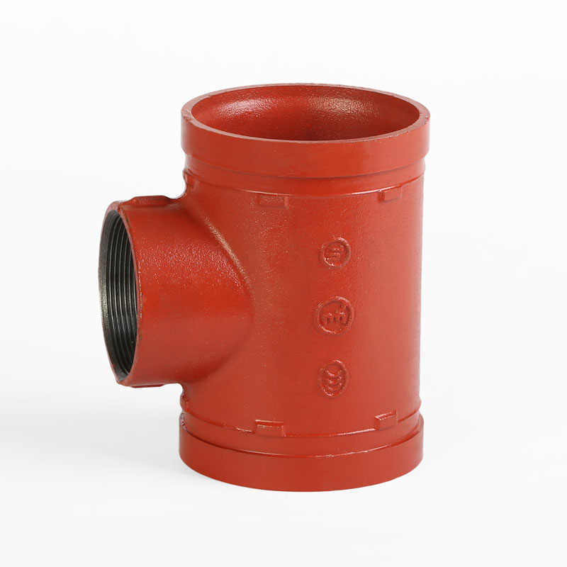 Threaded Reducing Tee - Jianzhi Grooved Coupling